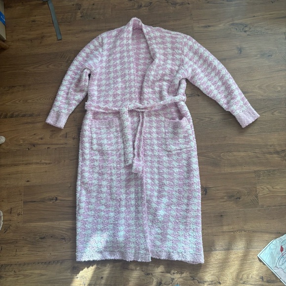 SKIMS | Intimates & Sleepwear | Skims Pink And White Houndstooth Womens ...